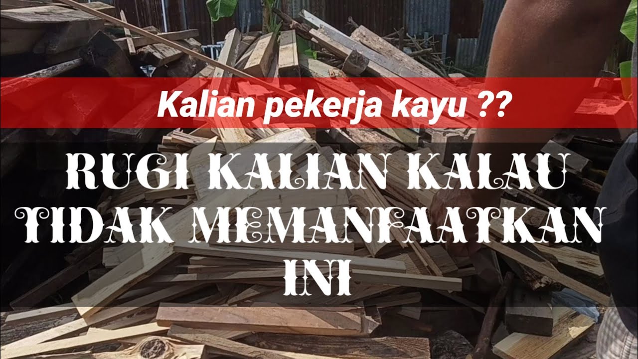 CARA MEMANFAATKAN SISA POTONGAN KAYU || WOOD WORKING - YouTube
