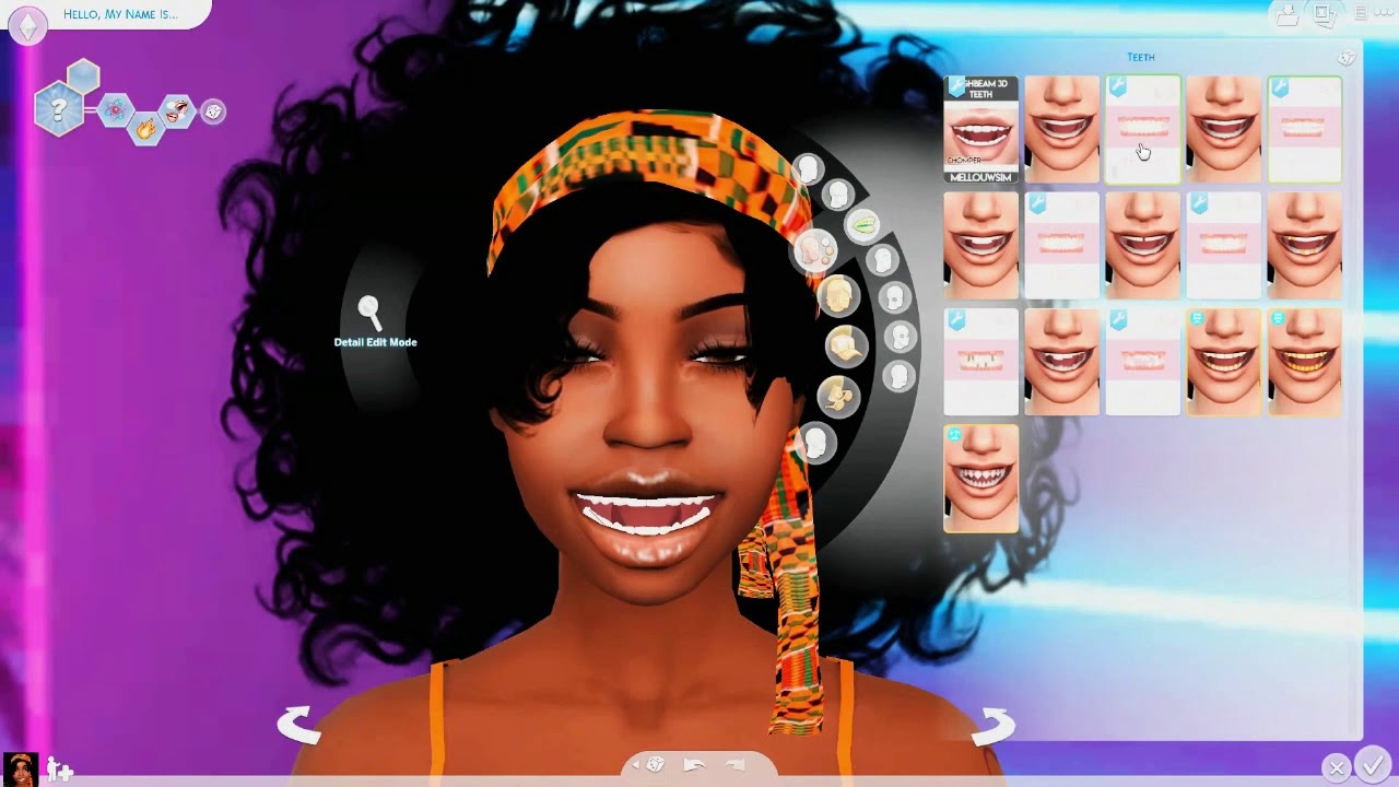 Sims 4 CAS Series: Shanice Adams - YouTube