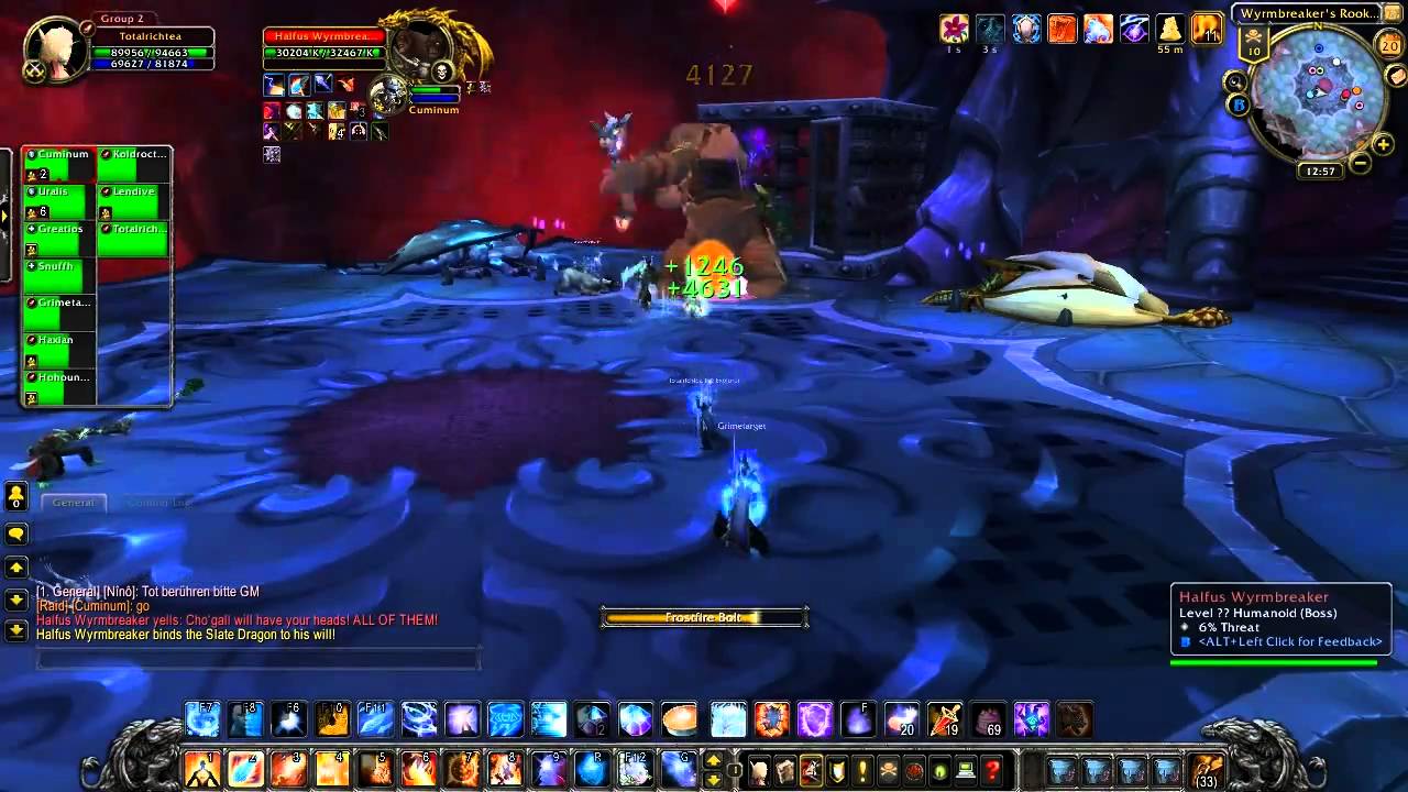 WoW Cataclysm Guide - Halfus Wyrmbreaker Guide and kill video (10 man ...