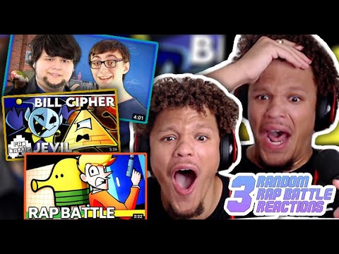 INSANE FLOWS INSANE BLOWS WAAOAHHHHH!! 3 RANDOM RAP BATTLE REACTIONS!!! [#4]