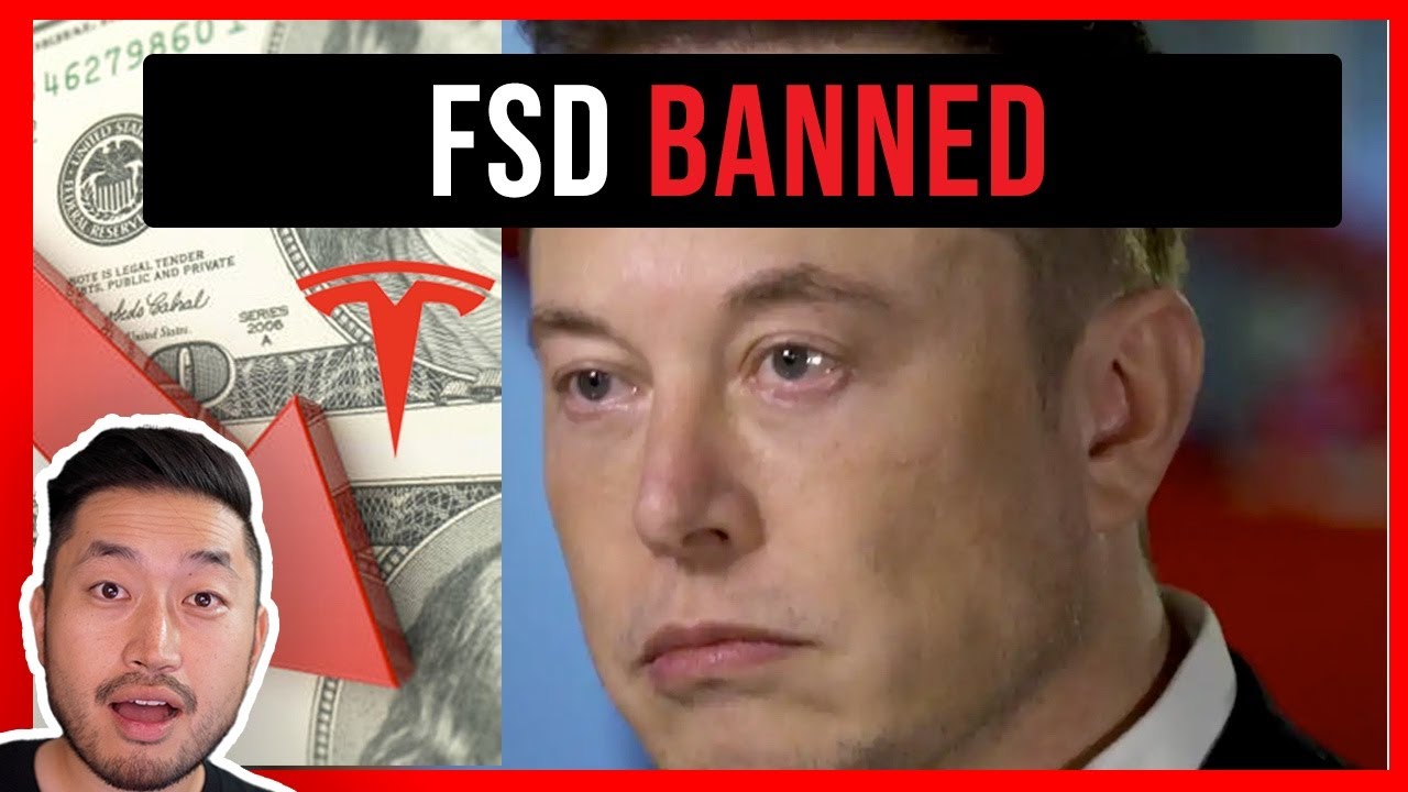 CALIFORNIA BANS FULL SELF DRIVING? - YouTube