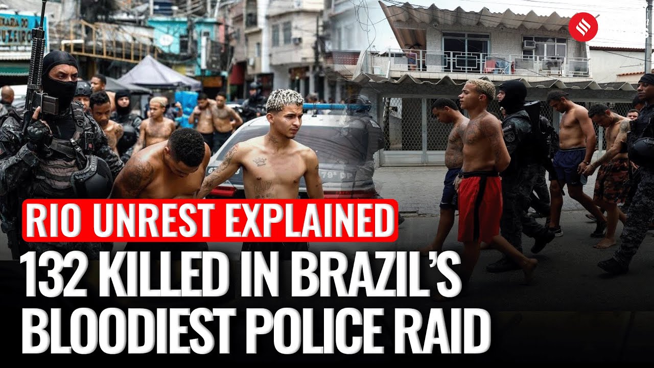 Explained: Brazil’s Deadliest Police Raid — Why 132 Were Killed in Rio ...