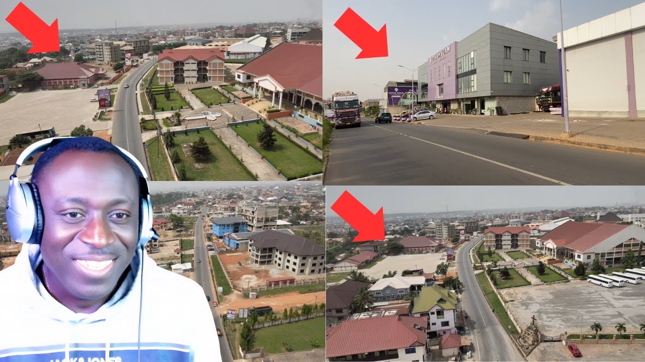 Stunning Asokore Mampong Neighbourhood and Beautiful Road Networks ...