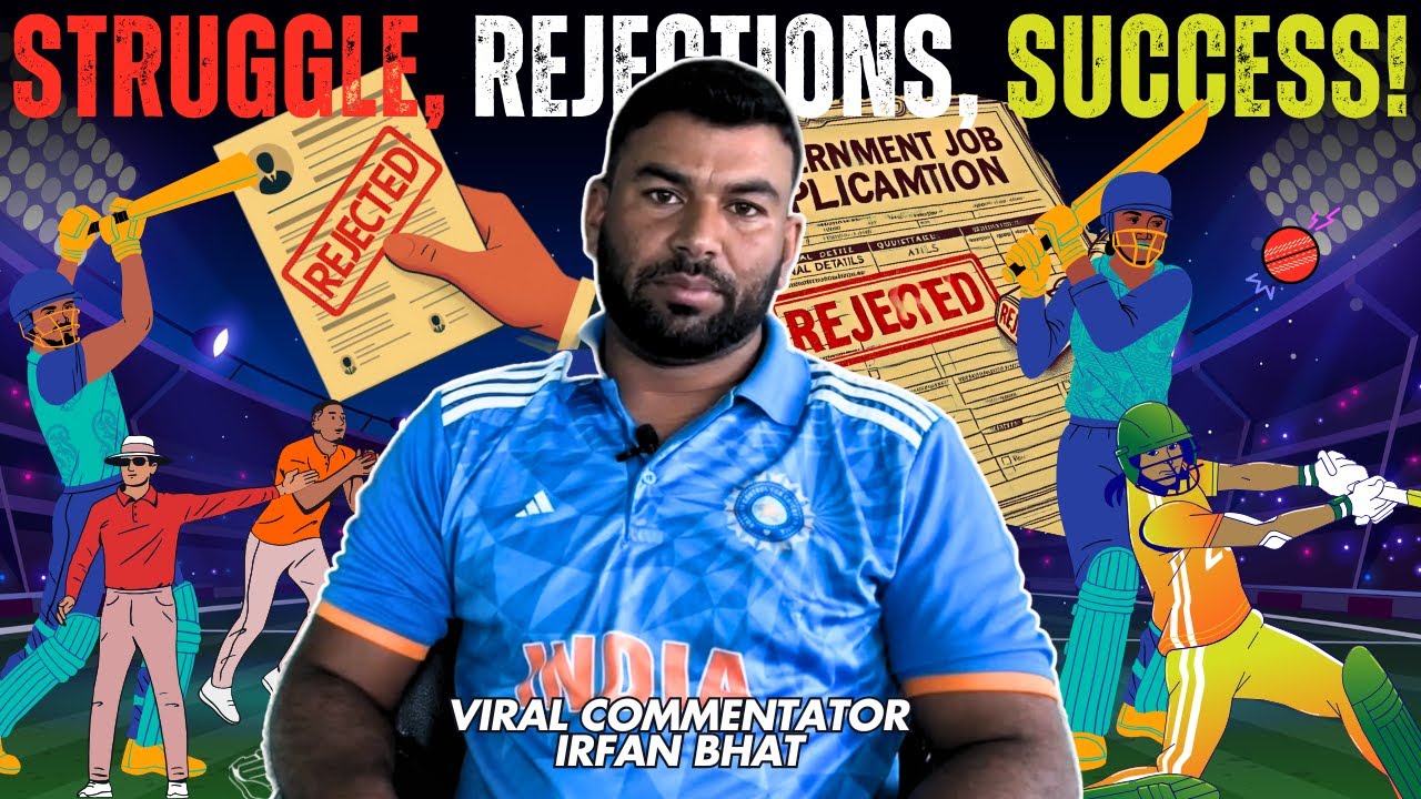 India’s First Differently-Abled Cricket Commentator | Viral Irfan Bhat ...