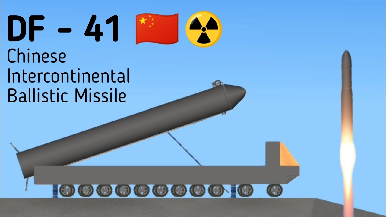 DF - 41 Chinese ICBM | Spaceflight Simulator #sfs #icbm #viral - YouTube