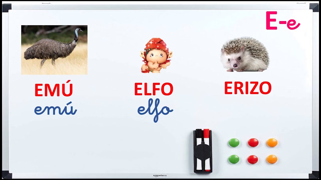 Canal Mae. Bits Lectura E. Aprendizaje palabras que empiezan con E ...