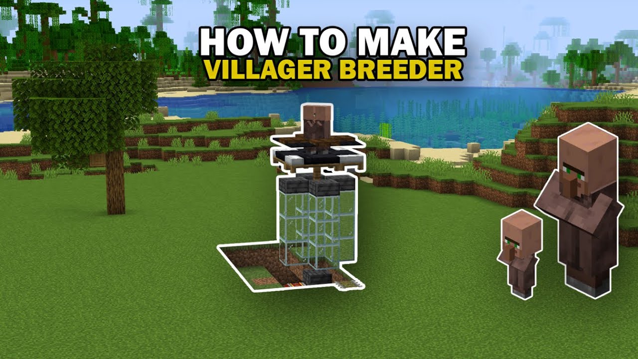 How To Make A Villager Breeder In Minecraft Java Edition (1.20+) - YouTube