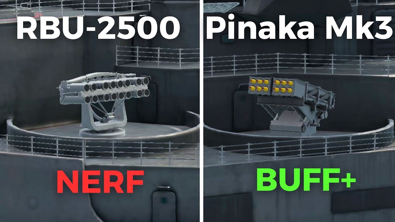 RBU-2500 (212mm) vs Pinaka Mk3 - Modern Warship - YouTube