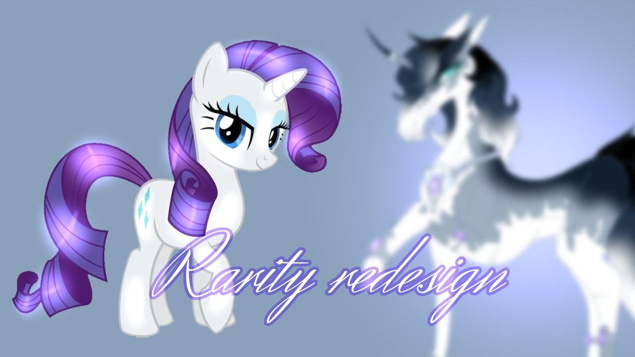 Mane Six redesign||•° (2: Rarity) [Ibis PaintX] - YouTube