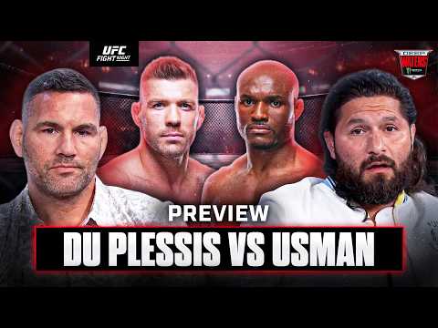 Jorge Masvidal and Chris Weidman make their picks for Du Plessis vs Usman | UFC Fight Night Preview