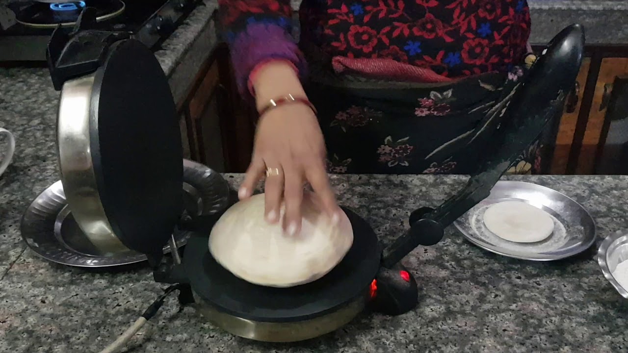 How to use Roti Maker??? - YouTube