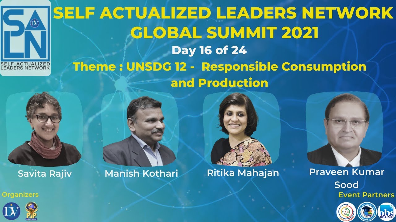 Day 16 of 24 days Self-Actualized Leaders Network Global Summit 2021 ...