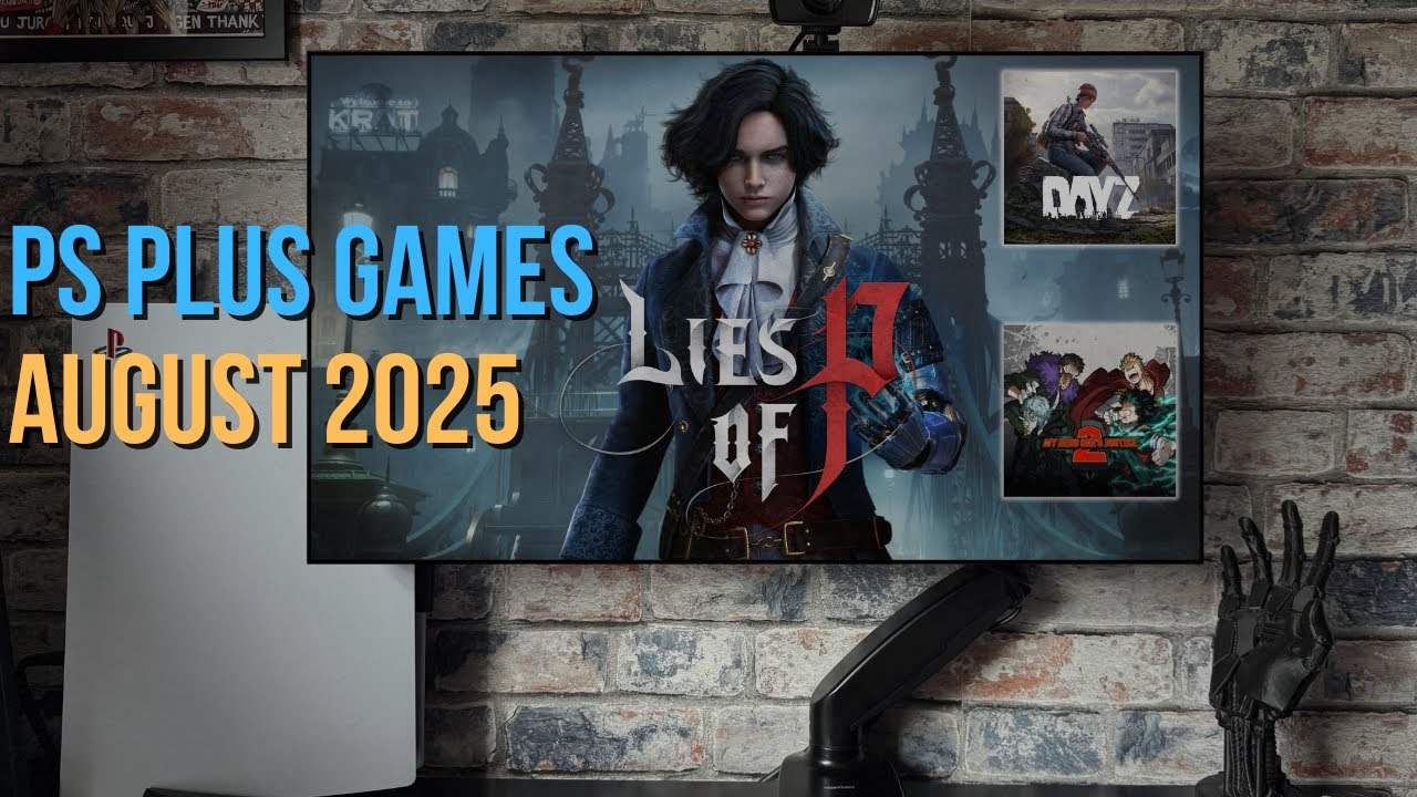PS Plus August Games Revealed - YouTube