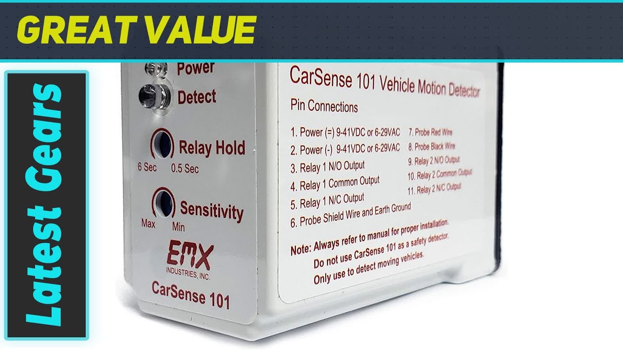 CarSense 101 Outdoor Buried Driveway Sensor: Best Security Solution for ...