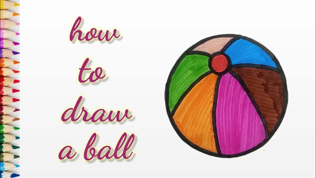 how to draw a ball,ball drawing for kids ,#drawing ,#ball ,#football ...