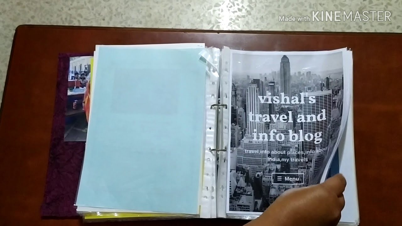 How to prepare a portfolio for class X - YouTube