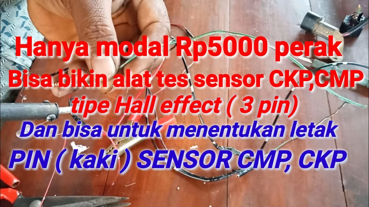 Rp5000 bisa bikin alat tes sensor ckp,cmp tipe hall effect dan bisa ...