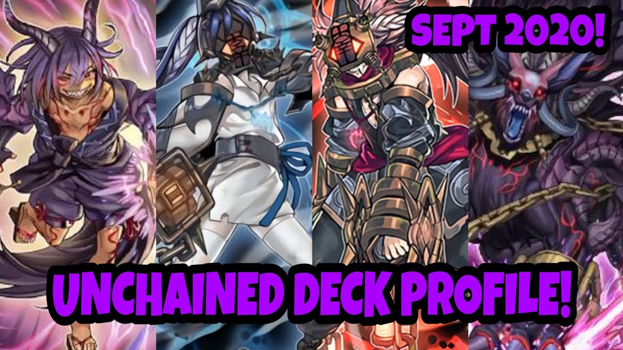 *YU-GI-OH!* Unchained Deck Profile! SEPTEMBER 2020! - YouTube