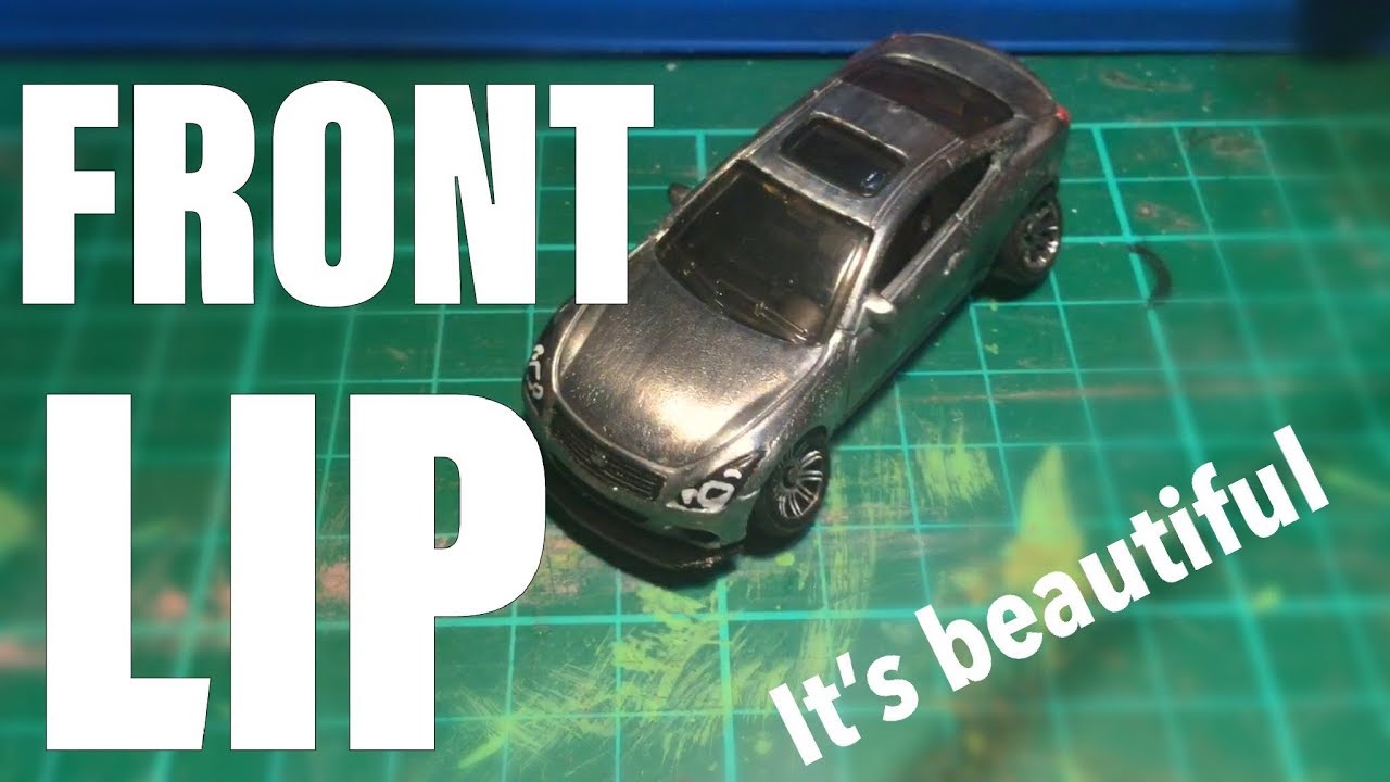 HOW TO MAKE A FRONT LIP IN 5 MINUTES FOR YOUR DIECAST - YouTube