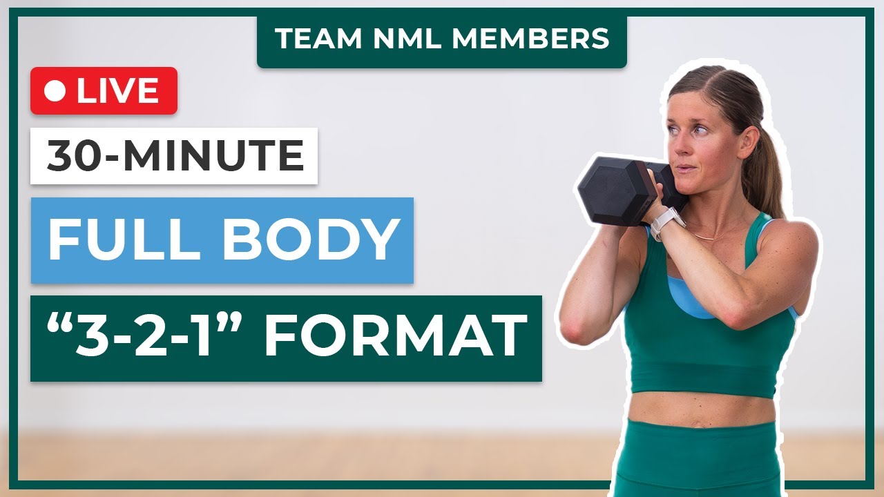 30-Minute Strength + Core + Cardio Workout (NEW 3-2-1 Format) - YouTube