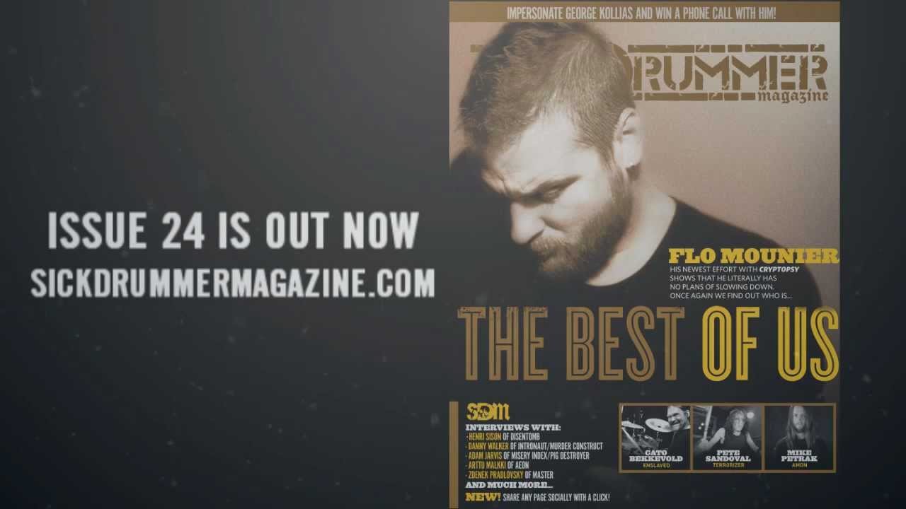 Sick Drummer Magazine Issue 24 Preview + First Video From Sick Strings Magazine! - YouTube