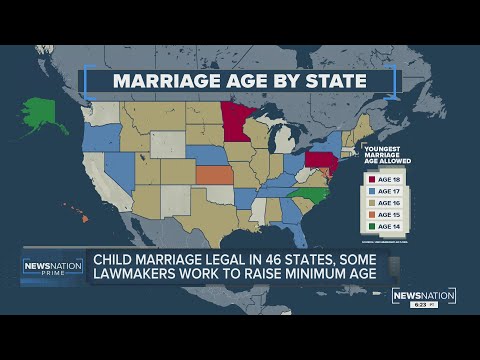 How many states allow marriage with no minimum age requirement?