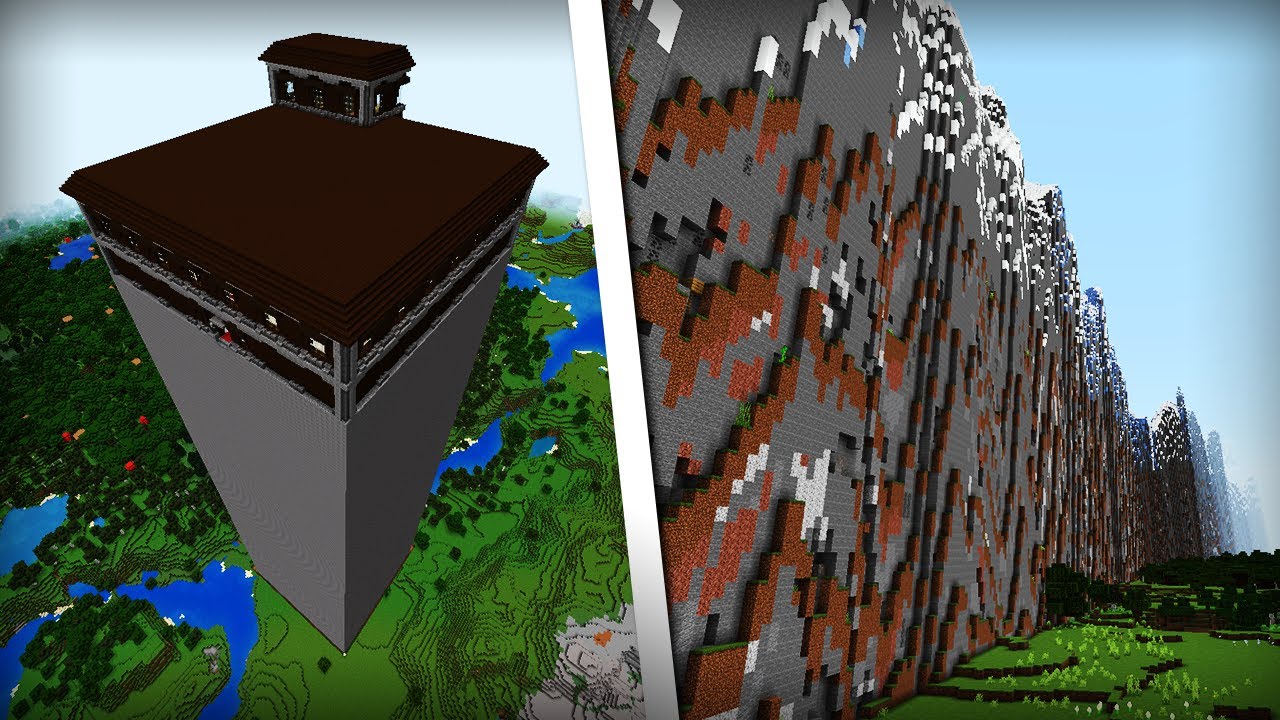 10 INSANE Minecraft Seeds that you won't believe it exists pt 5! - YouTube