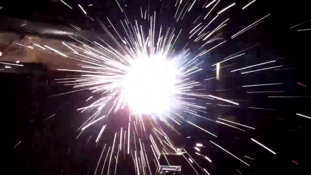 Spinning firework - YouTube