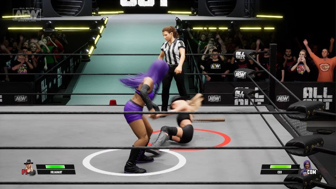 AEW: Fight Forever Mercedes Moné vs Julia Hart for the TBS Championship ...