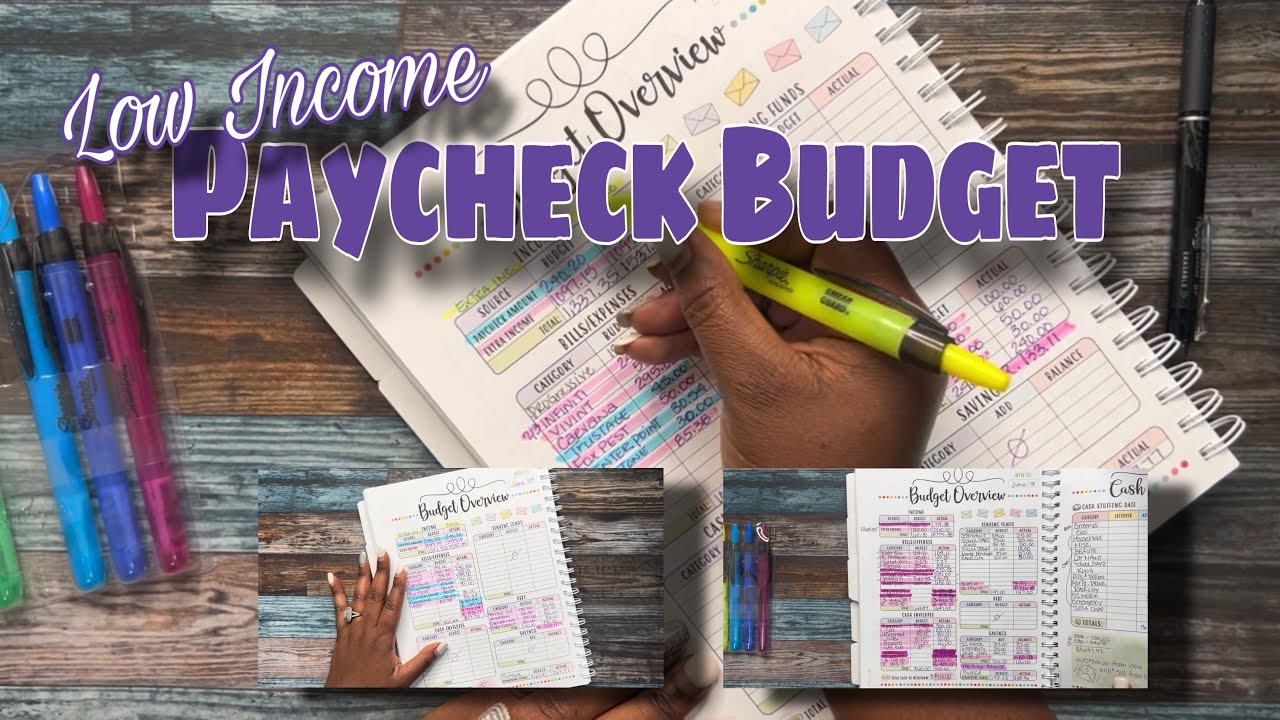 🫣Low Income Budget| Budget Recap| Paycheck to Paycheck - YouTube