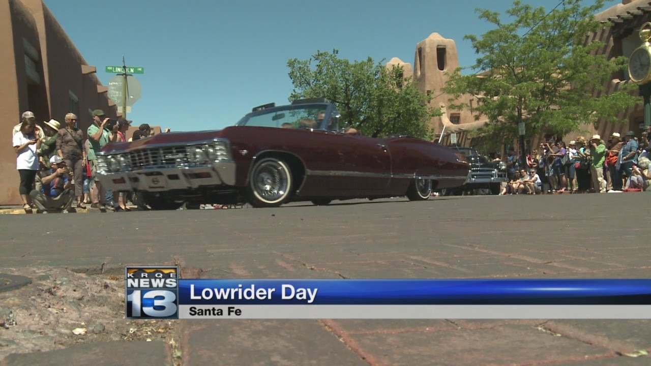 Santa Fe celebrates lowriders with day of events - YouTube