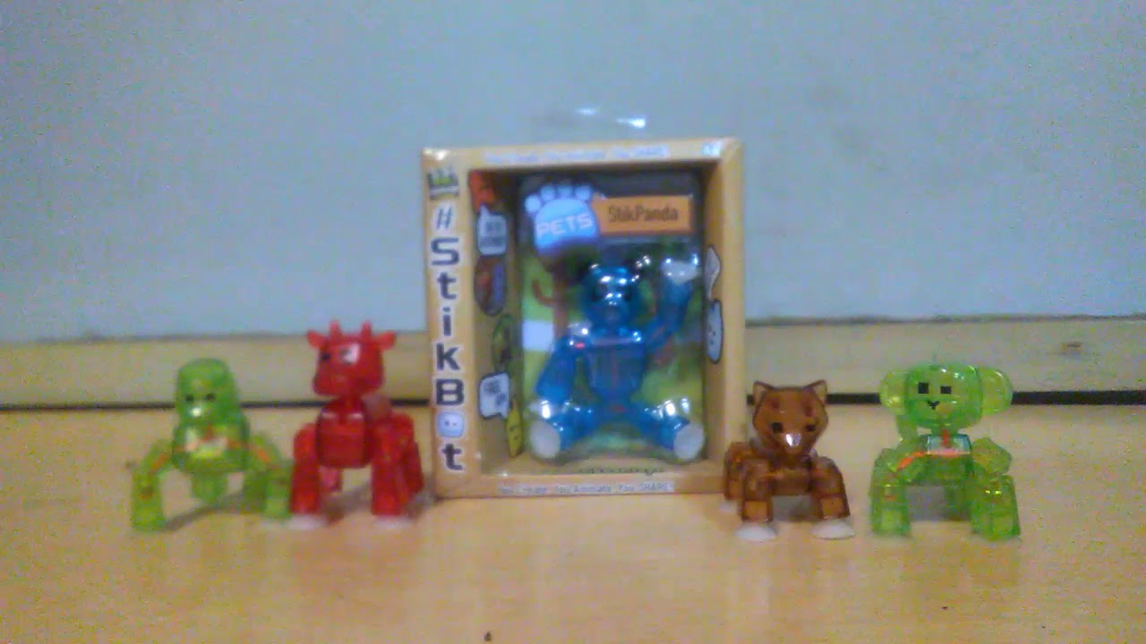 stikbot pet panda unboxing #stikbot - YouTube