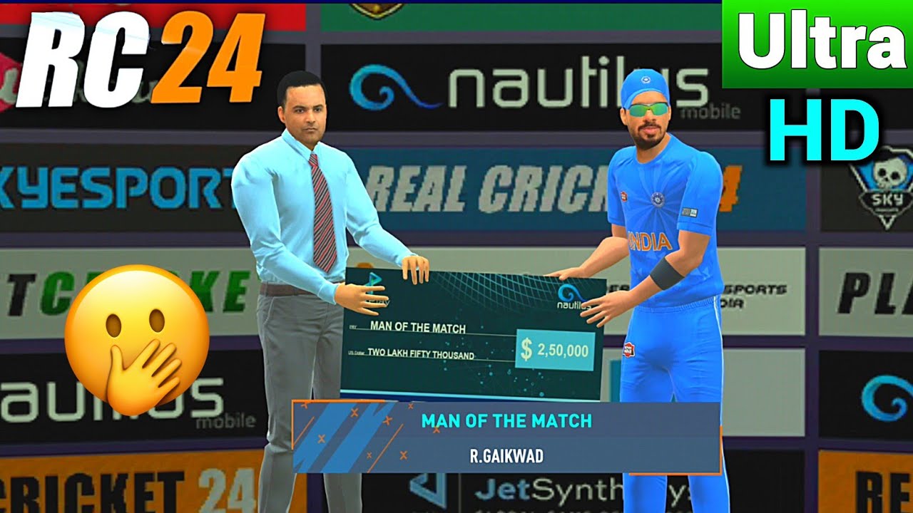 real Cricket 24 new winning celebration | Real Cricket 24 Download ...