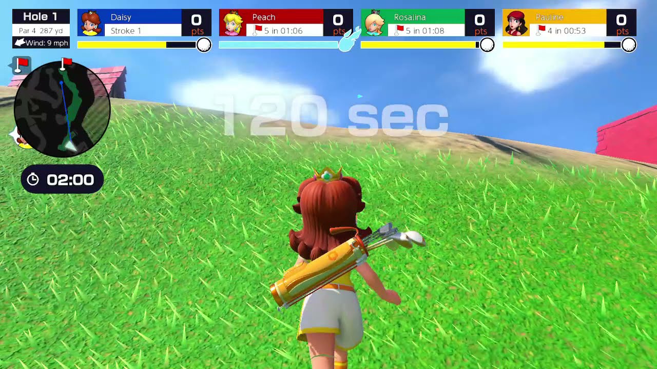 Daisy Thicc Peach Mario Golf Youtube