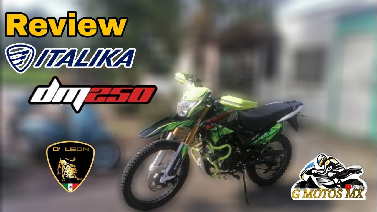 Review Nueva Italika DM 250 2025 - G Motos Mx 🏍️ - YouTube