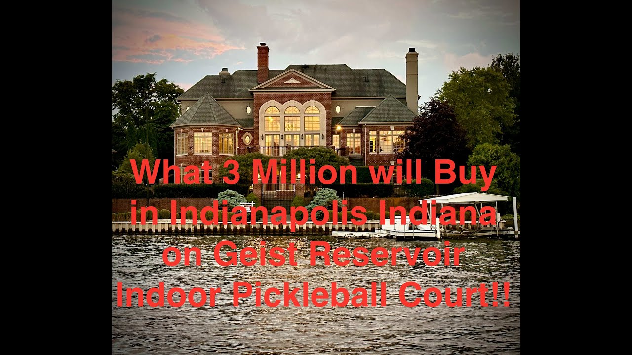 $3 25 Million Waterfront Listing on Geist Reservoir in Indianapolis ...