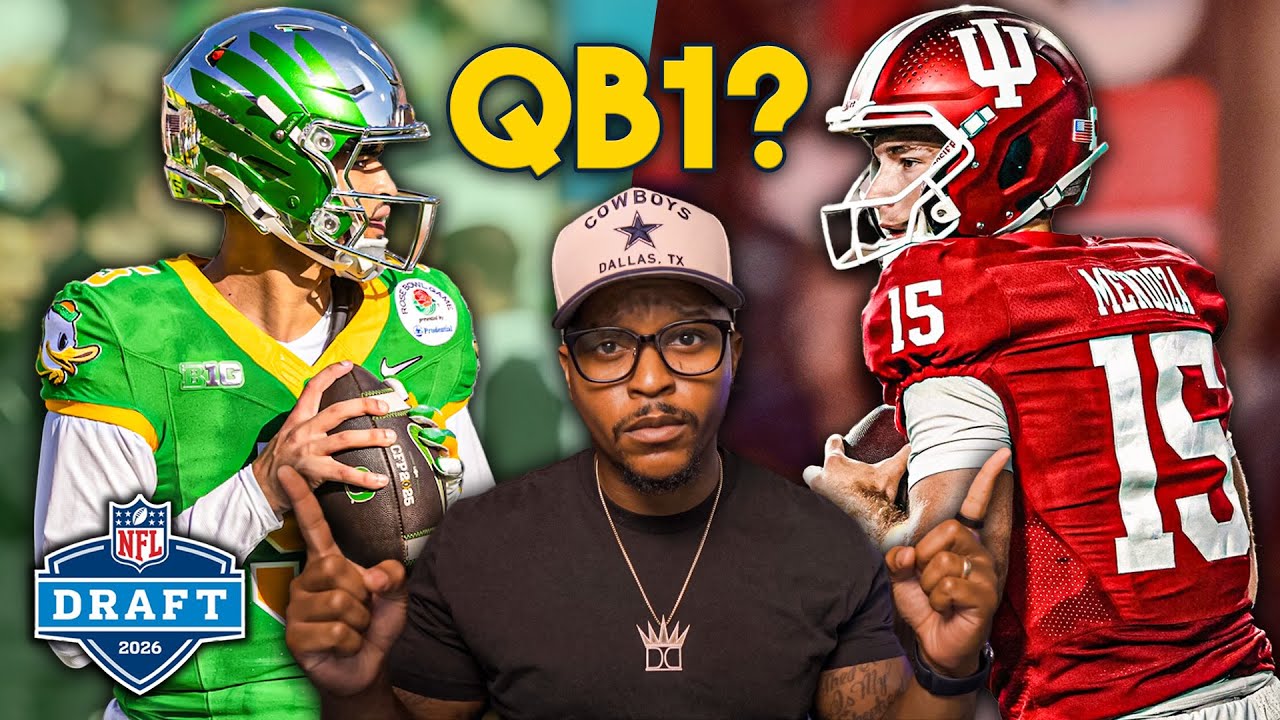 Dante Moore vs Fernando Mendoza | ESPN’s Jordan Reid 2026 NFL Draft QB1 ...