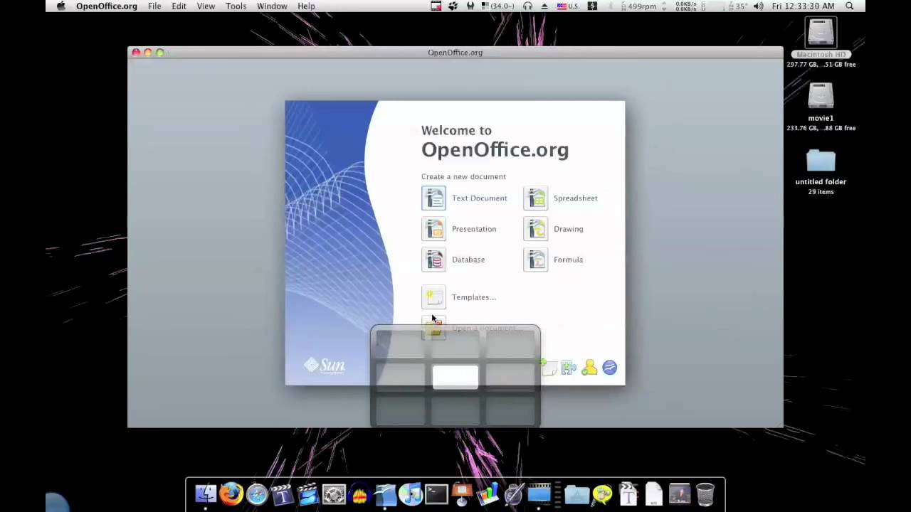 iWork vs Openoffice - YouTube
