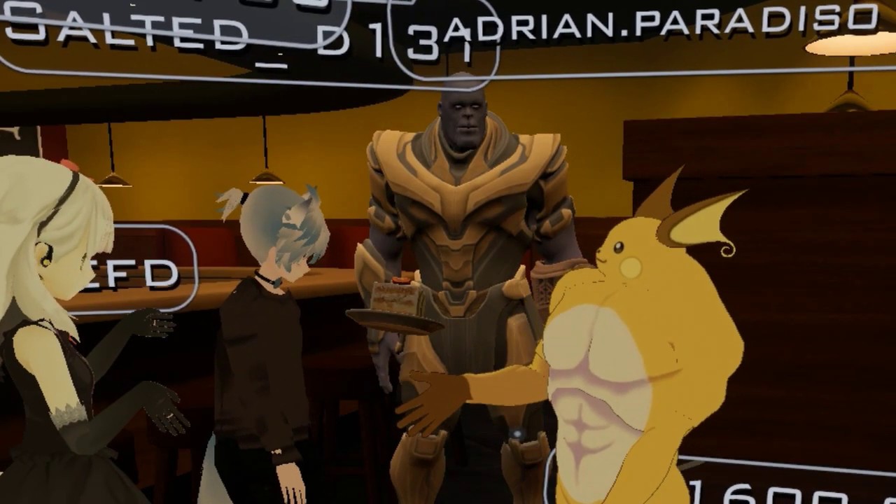 VRchat: A Buff Raichu Flips A Cake - YouTube
