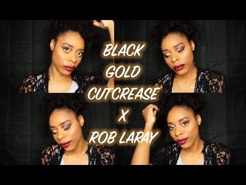 BLACK GOLD DIAGONAL CUT-CREASE X ROB LARAY BLACK GOLD ALBUM |ARTOFARI ...