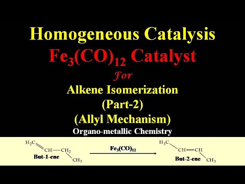 Alkene Isomerization | [Fe3(CO)12] Catalyst | Allyl Mechanism | CSIR ...