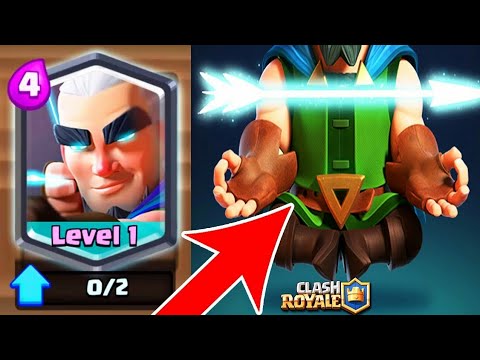 Clash royale BÜYÜLÜ OKÇU