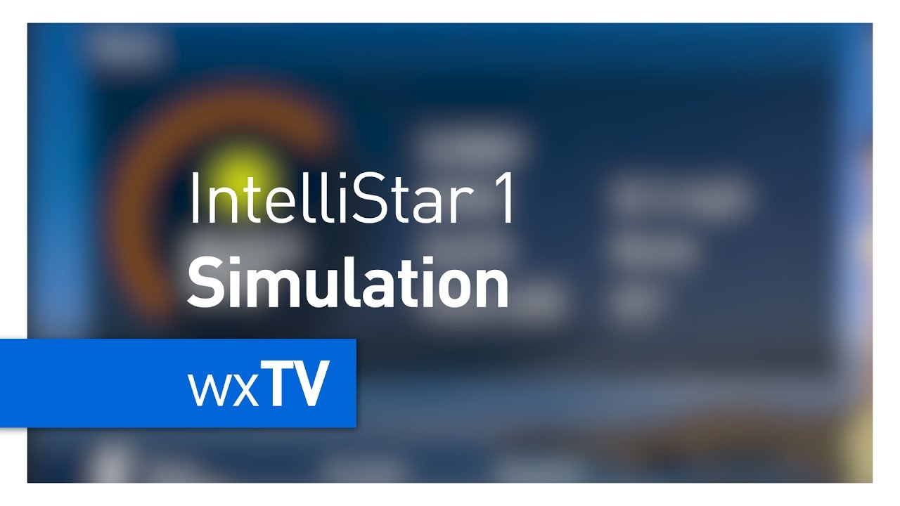 IntelliStar 1 Simulation - June 1, 2017 - YouTube