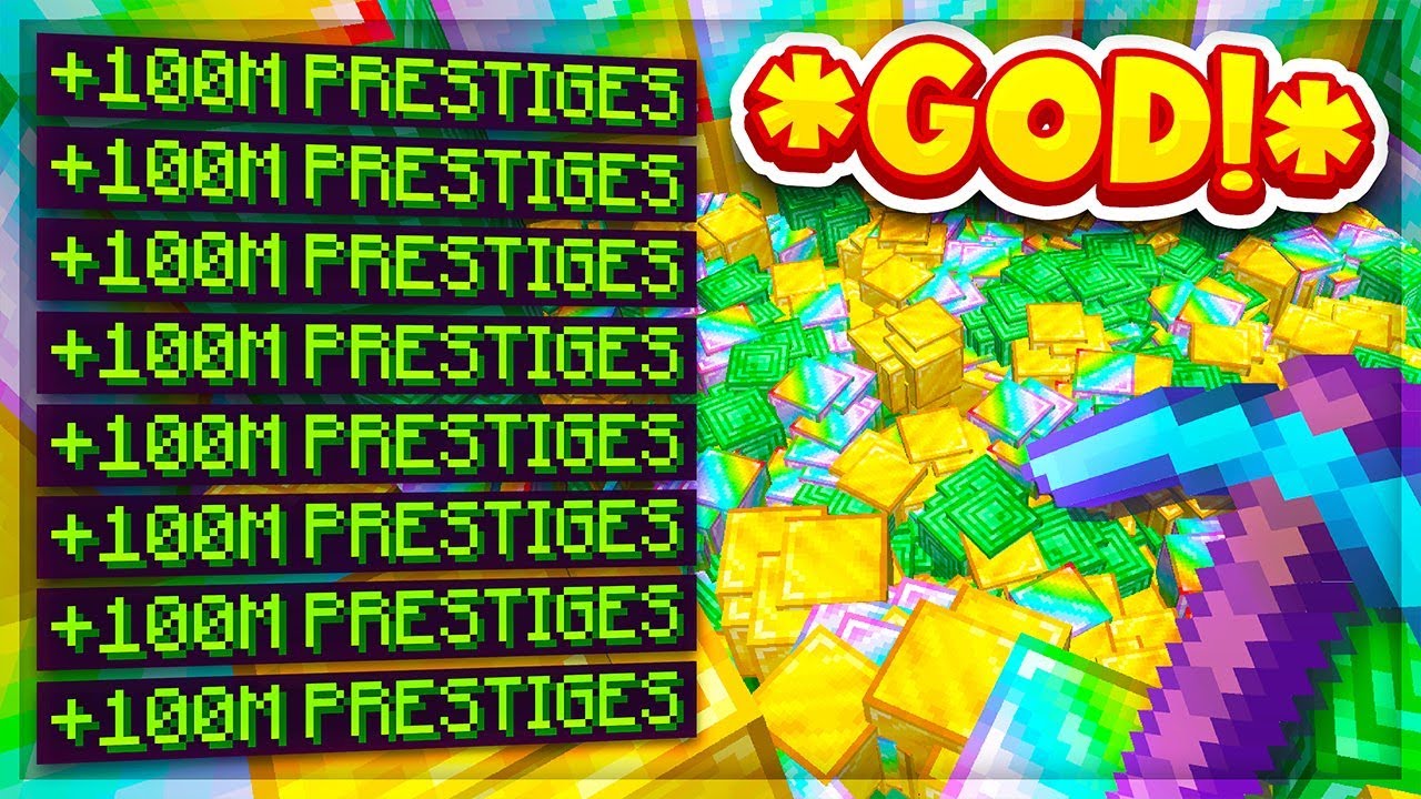 I'M THE PRESTIGE GOD! 📈 (How To Prestige FAST on PRISON SERVER ...