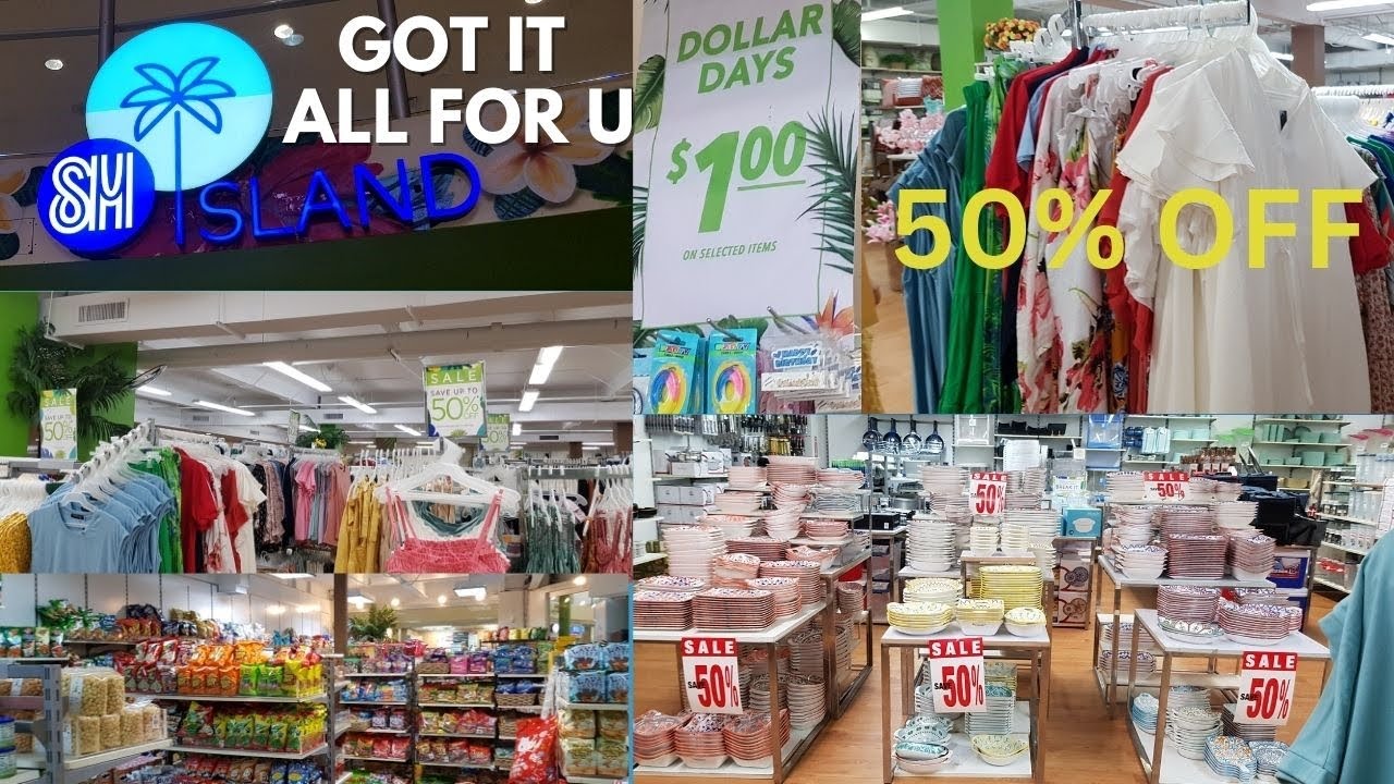SM Island Promotions up to 50% off #shopping #food #filipino - YouTube