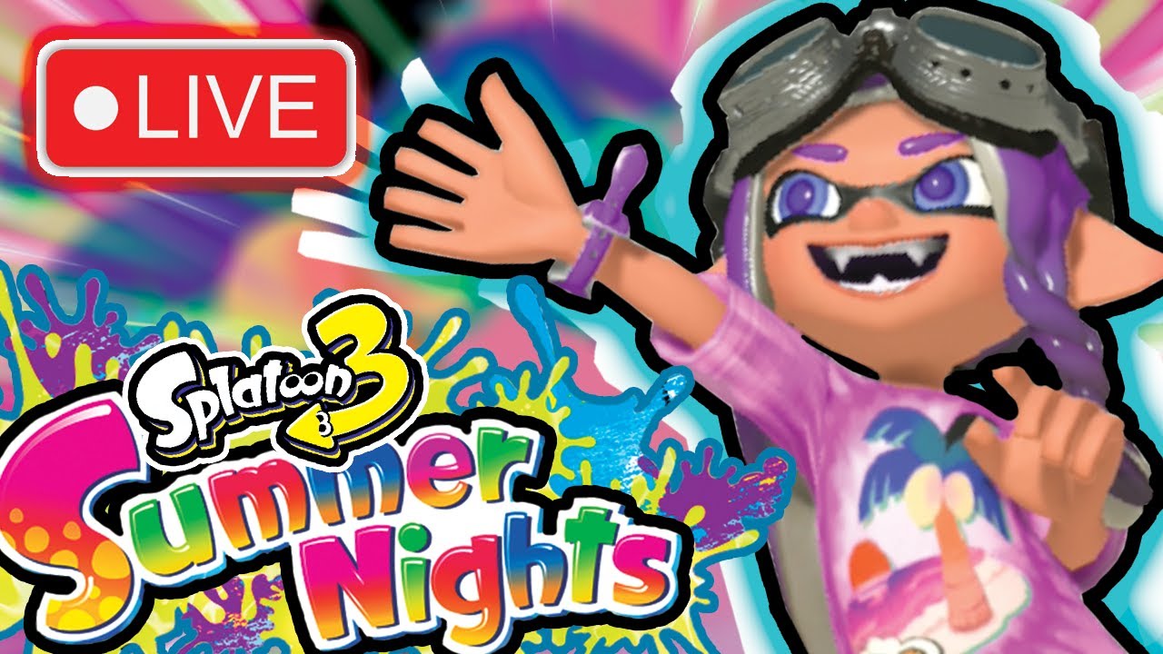 FIRST EVER SUMMERFEST with Viewers BLIND PLAYTHROUGH of "SPLATOON 3 ...