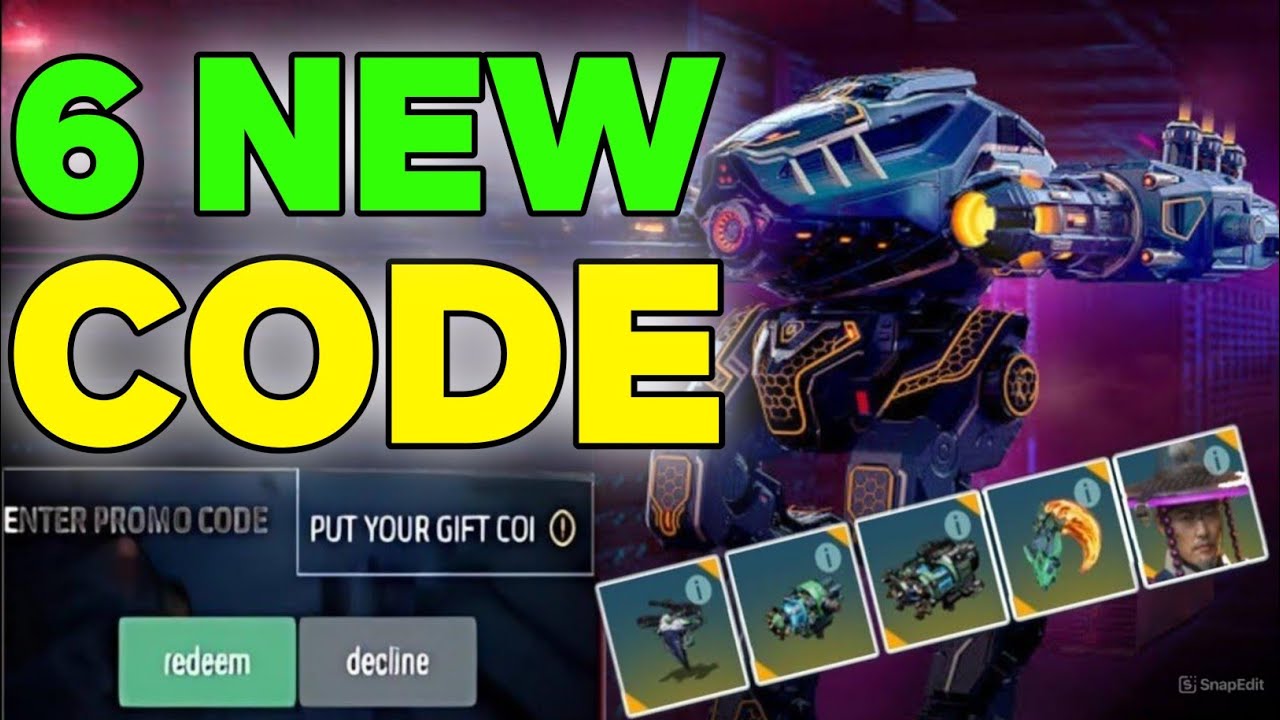 *NEW* FRESH CODE WAR ROBOT GIFT CODES FEBRUARY 2025💫 WAR ROBOT - YouTube
