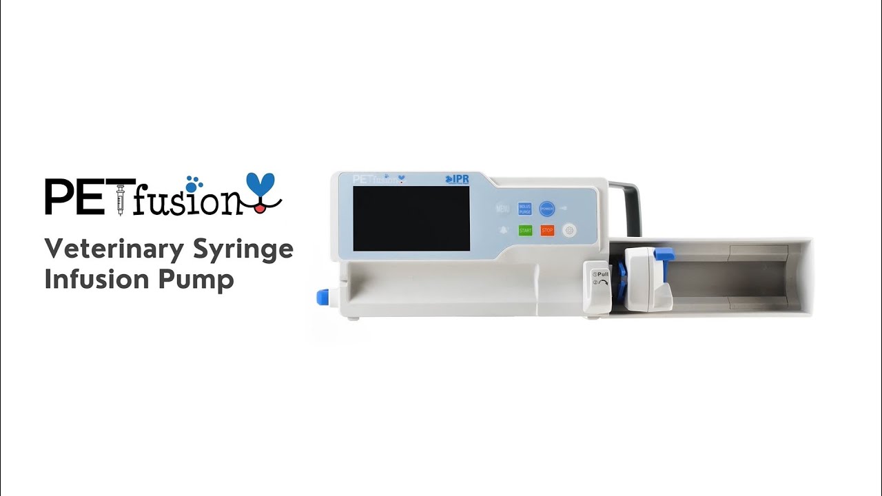 The Brand-New Veterinary Syringe Infusion Pump - PETfusion - by IPR ...