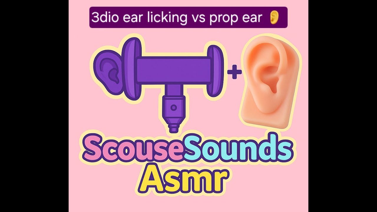 INTENSE 3DIO vs prop ear licking ASMR!!! - YouTube
