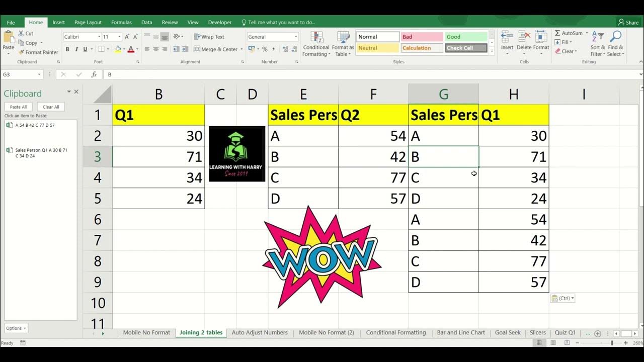 Unlock the Power of Excel: Joining Two Tables Made Simple with This Step-by-Step Guide! - YouTube